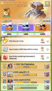 Arms race – Daily challenge with numerous rewards - Last War Tutorial