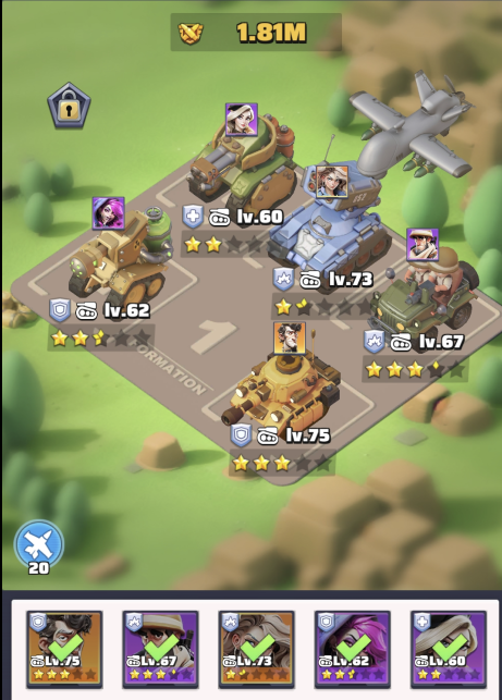 Squads – Setup correctly your squads to maximize power using the formation boost - Last War Tutorial