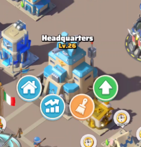 Buildings – Level up building and take advantage of the power increase ...