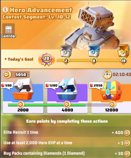 Arms race – Daily challenge with numerous rewards - Last War Tutorial