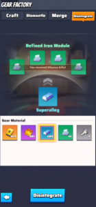 Gears – Equip your heroes with powerful gears that boost attack and ...