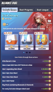 Alliance Duel VS – Engage in a 6-day challenge against an alliance from ...