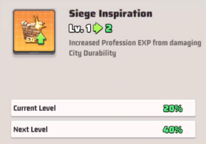 Professions – Engineer and War Leader – Additional skills based on the ...