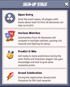 Season 1 – Celebration - Last War Tutorial