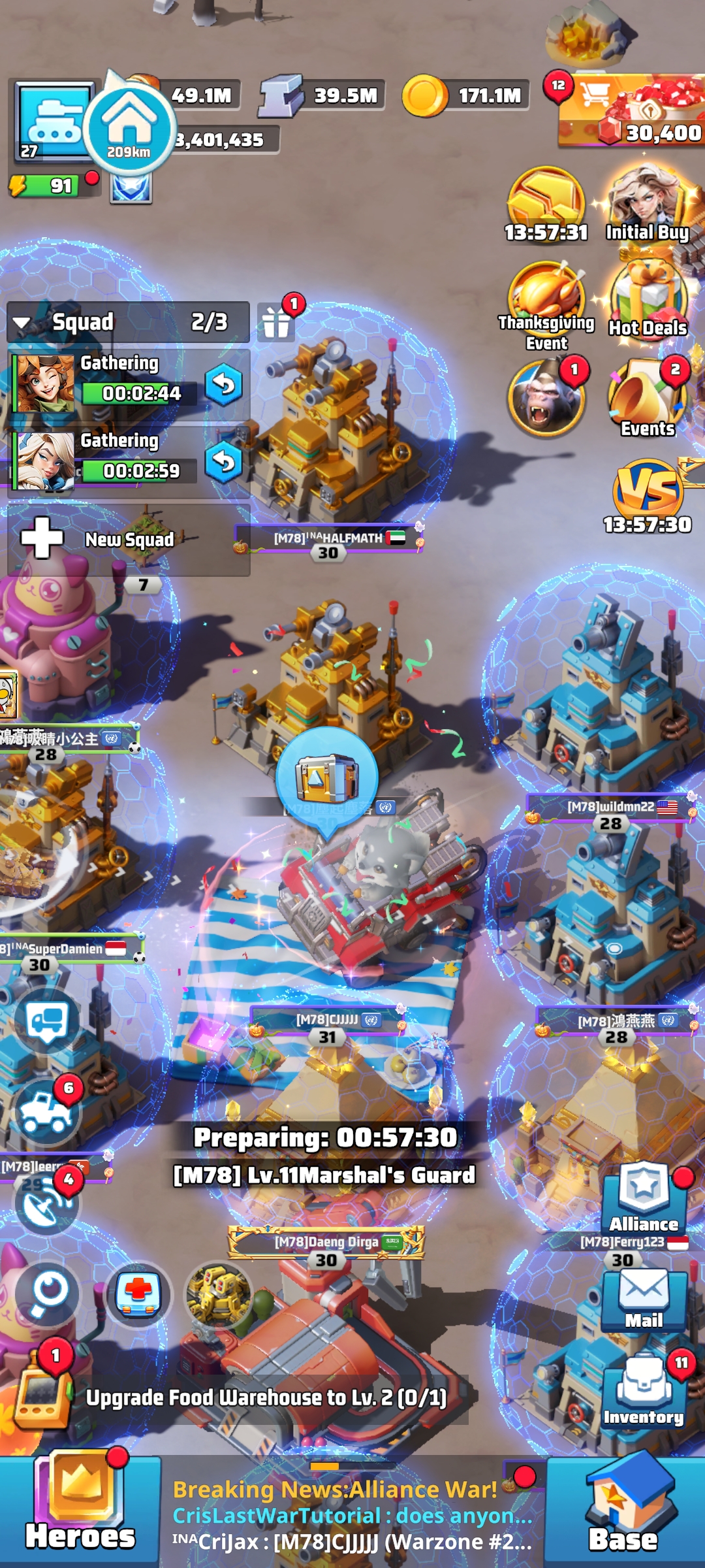 🦃Thanksgiving Event – Special event – Gift turkeys, collect lottery ...