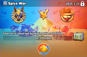 Season 3 – Week 4 – Oasis Project, Spice Wars, Pyramid War - Last War Tutorial