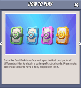 Season 4 Tactics Card – Core, battle, resource cards: Upgrade the cards ...