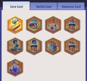 Season 4 Tactics Card – Core, battle, resource cards: Upgrade the cards ...