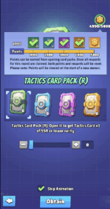Season 4 Tactics Card – Core, battle, resource cards: Upgrade the cards ...