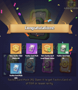 Season 4 Tactics Card – Core, battle, resource cards: Upgrade the cards ...